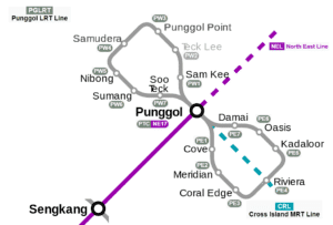 Punggol LRT Singapore – Route, Stations & Loop Guide - MRT Map of ...
